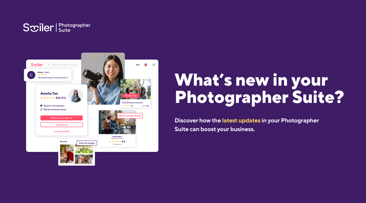 Get More Photography Clients With the New Smiler Features
